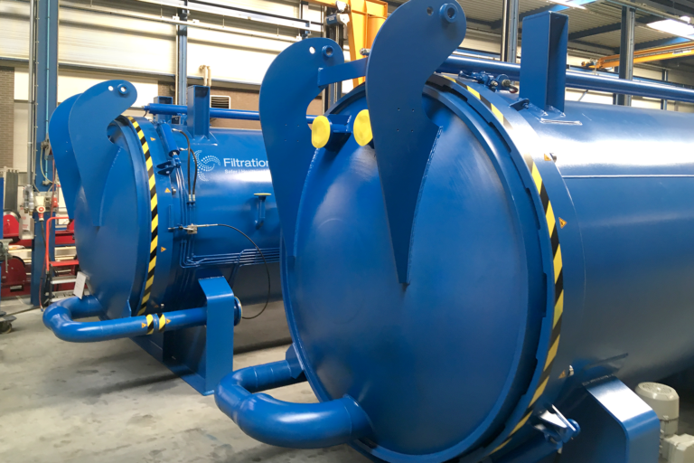 Horizontal Pressure Leaf Filters - AMA Filtration