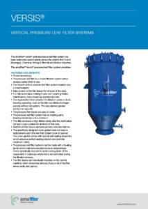 Product Datasheets % AMA Filtration
